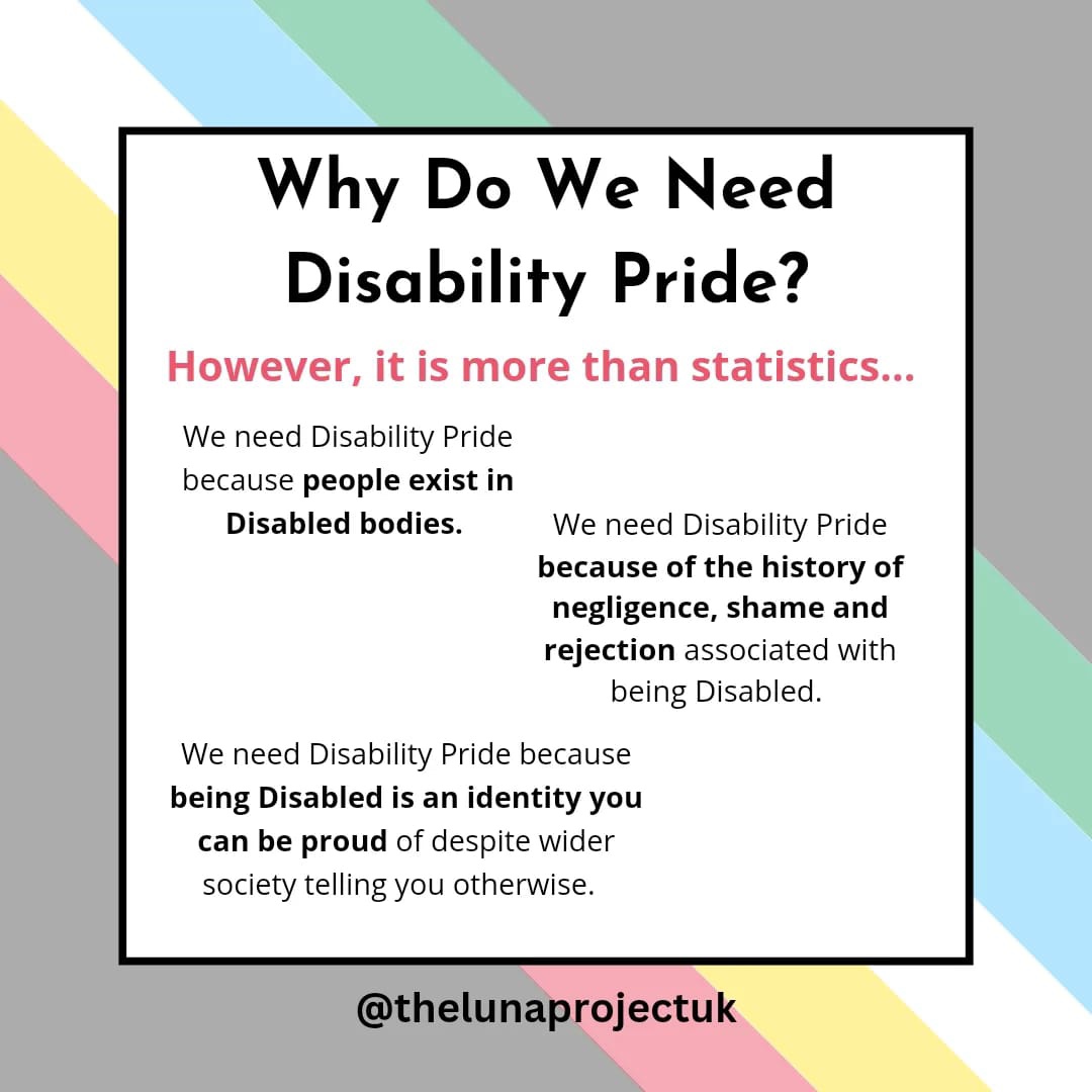 July is Disability Pride Month – Disciplining With Gentle Firmness